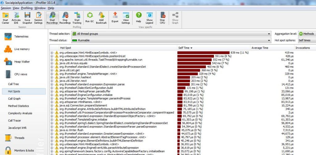 How to use JProfiler for Performance testing