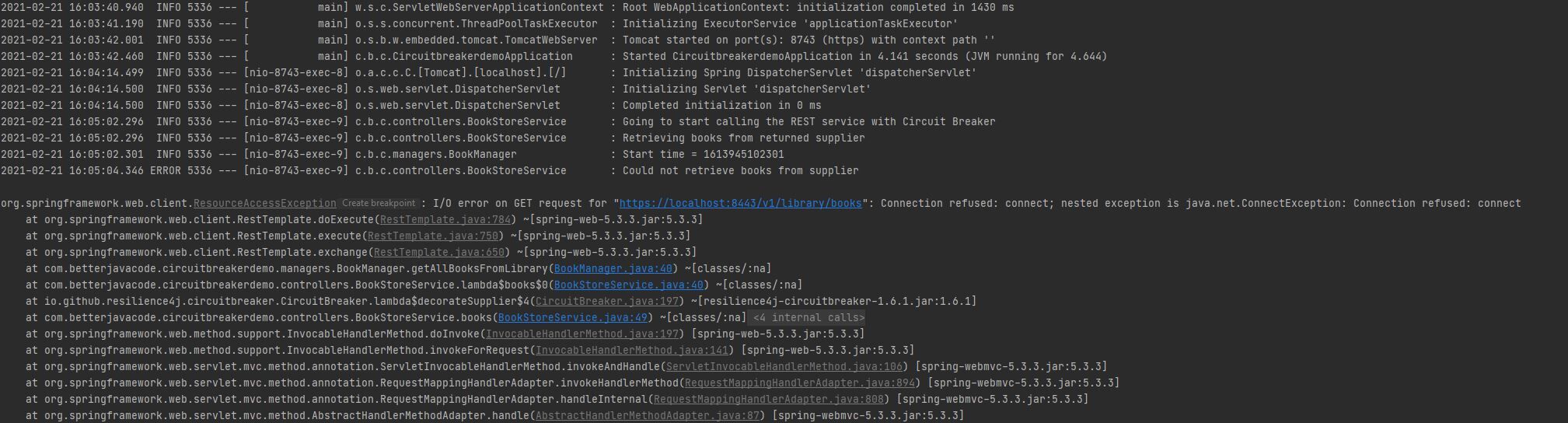 How to Use Circuit Breaker in Spring Boot Application