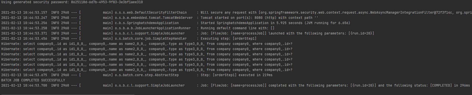 Step by Step Spring Batch Tutorial