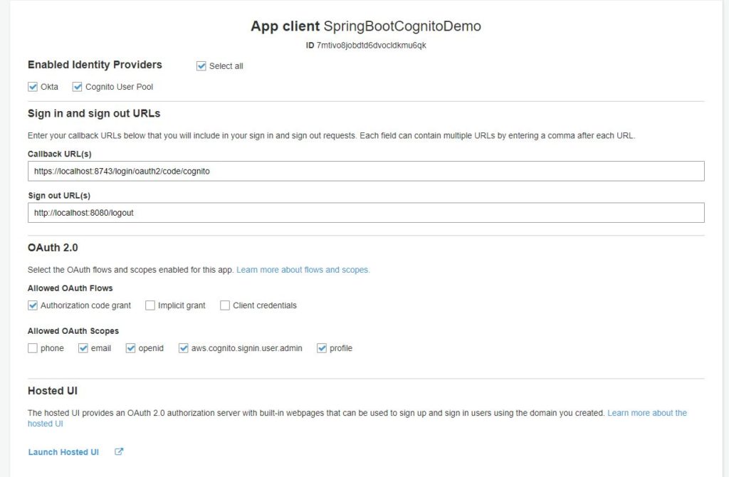 Example Of Spring Boot Application Authentication With Aws Cognito