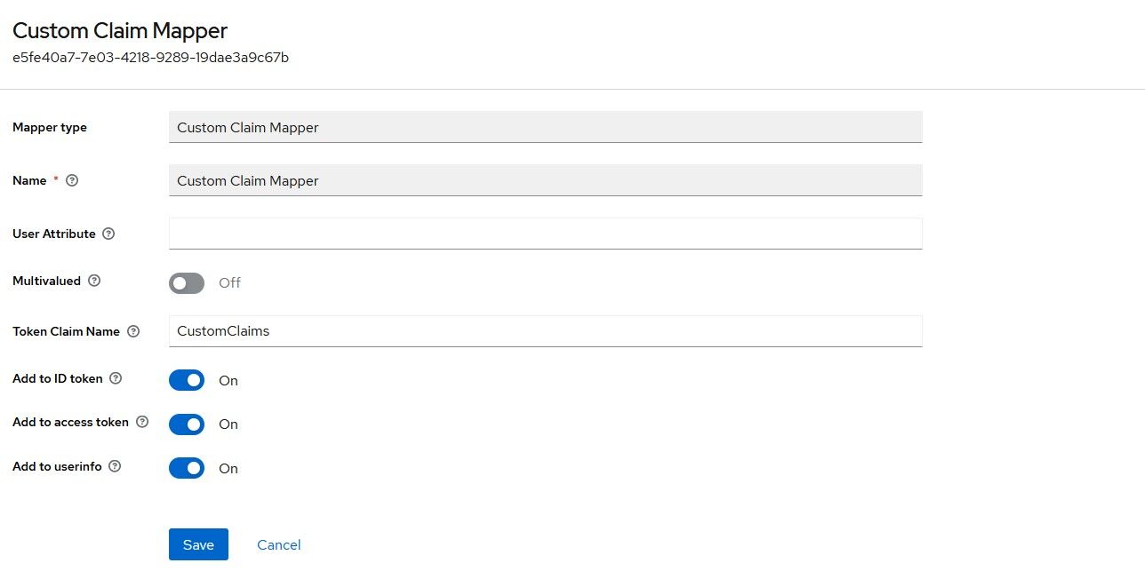 Using Custom Protocol Mapper With Keycloak